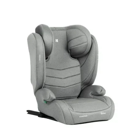 Kikka Boo Autosedište 100-150 cm I-STAND I-SIZE ISOFIX light grey KKB52012
