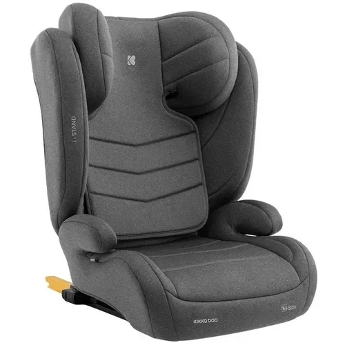 Kikka Boo Autosedište 100-150 cm I-STAND I-SIZE ISOFIX dark grey KKB52011
