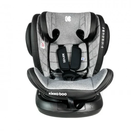 Kikka Boo Autosedište 0-1-2-3 (0-36 kg) STARK ISOFIX light grey KKB70026