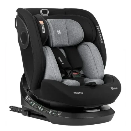 Kikka Boo Autosedište 40-150 cm I-HIKE premium I-SIZE ISOFIX light grey KKB00079