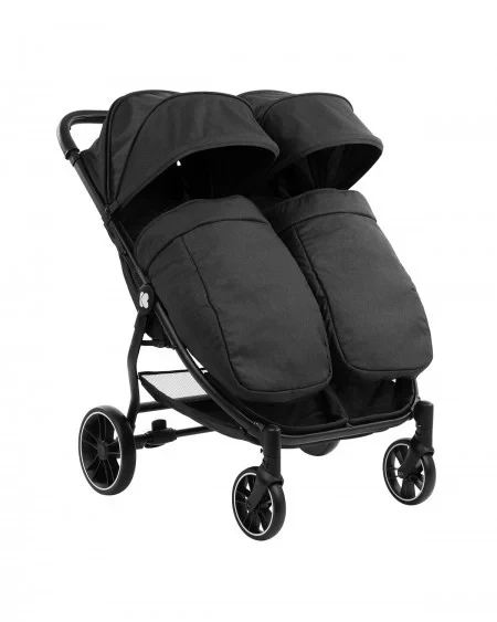 Kikka Boo Kolica za blizance HAPPY 2 black KKB40008