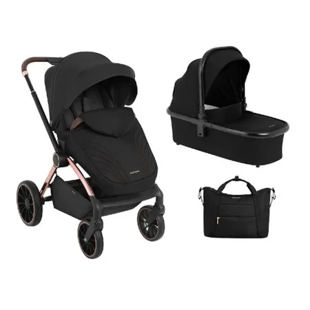 Kikka Boo Kolica KARA black set 2in1 sa tvrdom korpom KKB23141