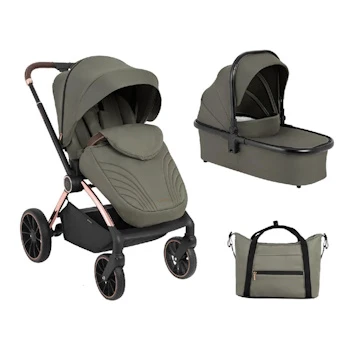 Kikka Boo Kolica LANAH army green set 2in1 sa tvrdom korpom KKB21148