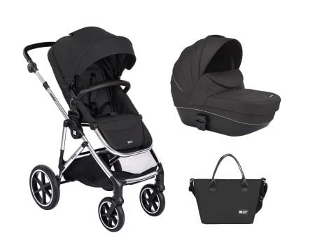Kikka Boo Kolica THEA black set 3in1 sa tvrdom korpom i autosedištem KKB21108
