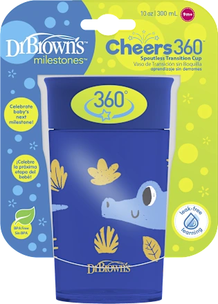 Dr. Brown´s
Šolja 360 stepeni - plava, od 9. meseca, 300 ml