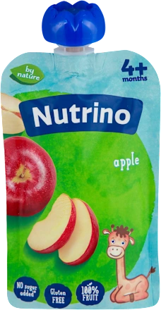 Nutrino
Voćni pire, sočna jabuka, od 4. meseca, 100 g