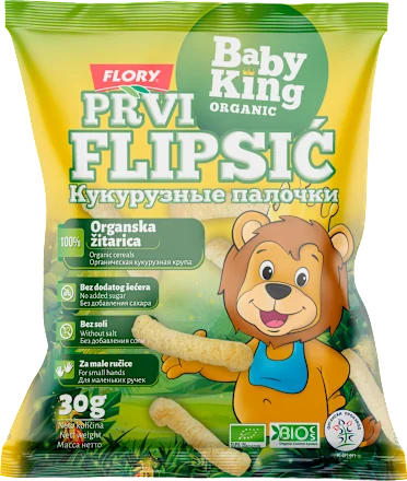 Baby King
ORGANIC PRVI FLIPSIĆ, od 6. meseca, 30 g