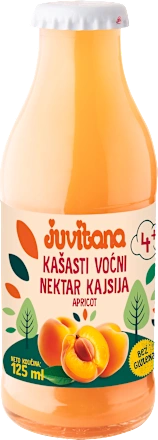 juvitana
Dečiji kašasti voćni sok - kajsija, od 4. meseca, 125 ml