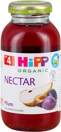 HiPP
ORGANIC voćni nektar- šljiva sa kruškom, od 4. meseca, 200 ml
Dodatak ishrani