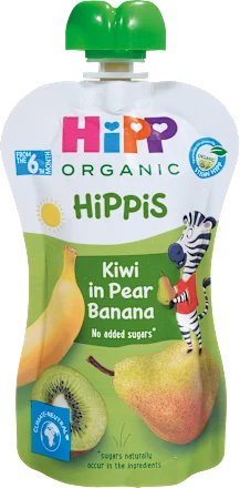 HiPP
HiPPis voćni pire - kruška, banana i kivi, 6+ meseci, 100 g
Dijetetska namirnica
