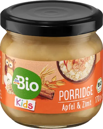 dmBio
Ovsena kaša sa jabukom i cimetom. od 3. godine, 170 g