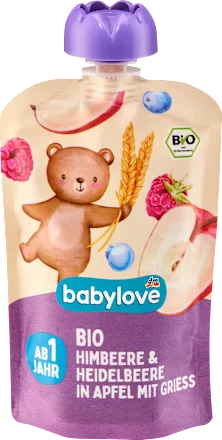 babylove
Užitak malina i borovnica u jabuci sa grizom, od 1. godine, dijetetski proizvod - hrana za odojčad i malu decu., 100 g
Dijetetska namirnica