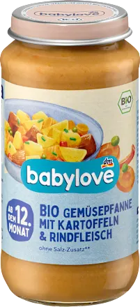 babylove
Kašica -povrće sa krompirom i junetinom, od 12. meseca, dijetetski proizvod- hrana za odojčad i malu decu., 250 g
Dijetetska namirnica