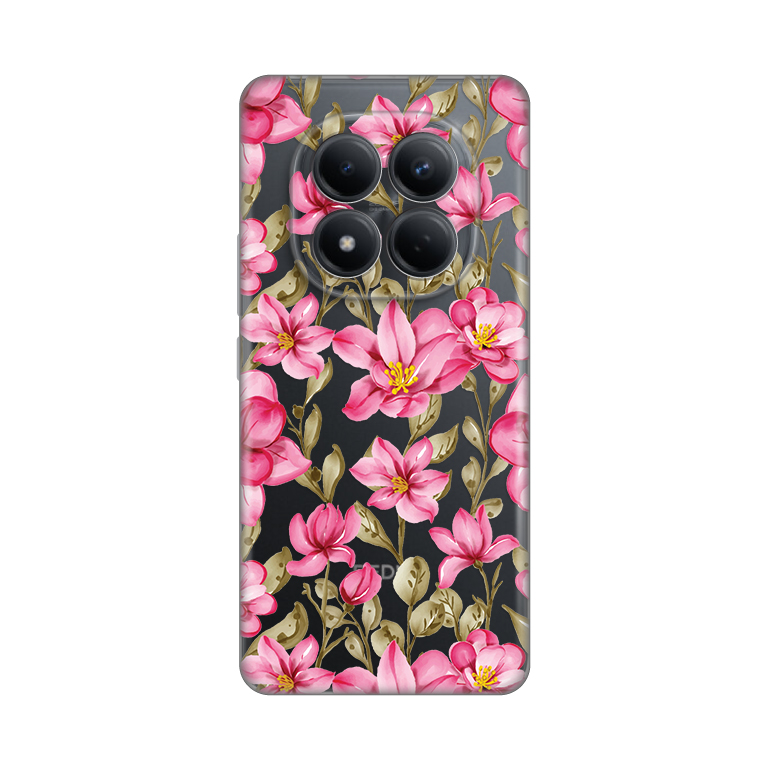 Zastitna silikonska maska (futrola) PRINT - Xiaomi Redmi Note 15 Pro 4G Magnolia