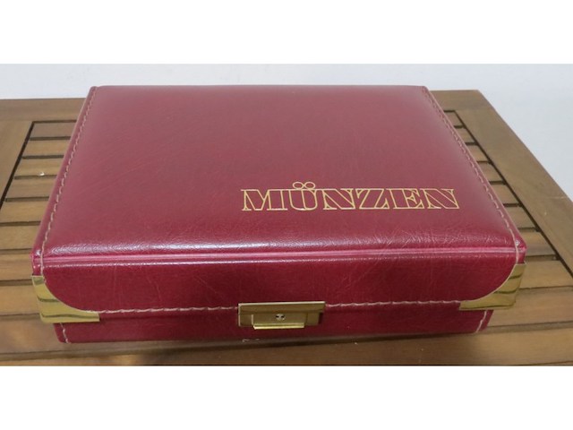 kofer za kovanice münzen 6 tacni