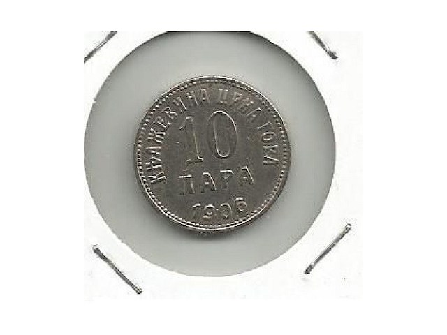 gh2 CRNA GORA 10 para 1906. KM#3