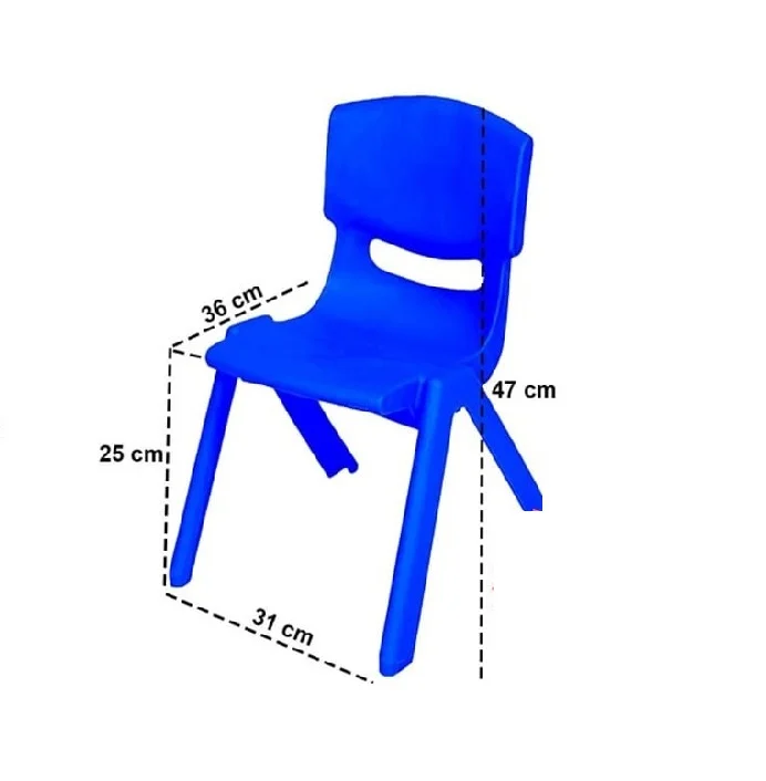 048-01 Plastična stolica za decu
