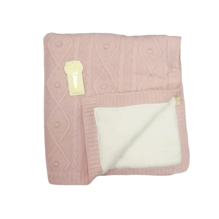 Prekrivač roze 3539003 – zimski prekrivač za bebe