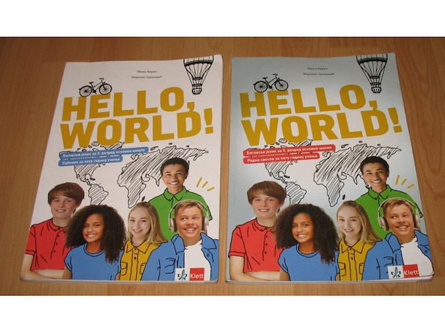 5. HELLO WORLD 1 KLET UDZBENIK + RADNA SVESKA