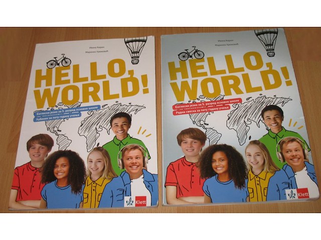 5. HELLO WORLD 1 KLET UDZBENIK + RADNA SVESKA