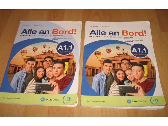 5. ALLE AN BORD A1.1 UDZBENIK + RADNA SVESKA