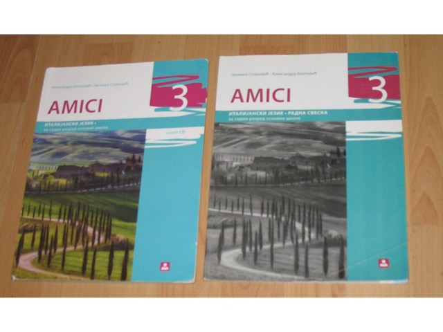 7. AMICI 3 UDZBENIK + RADNA SVESKA ZAVOD