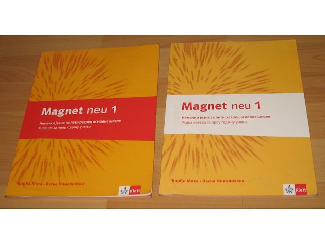 5. MAGNET NEU 1 KLET UDZBENIK + RADNA SVESKA