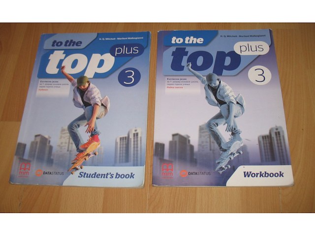 7. TO THE TOP PLUS 3 DATA STATUS UDZBENIK +RADNA SVESKA