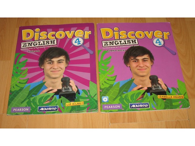 7. DISCOVER 3 AKRONOLO UDZBENIK + RADNA SVESKA + CD