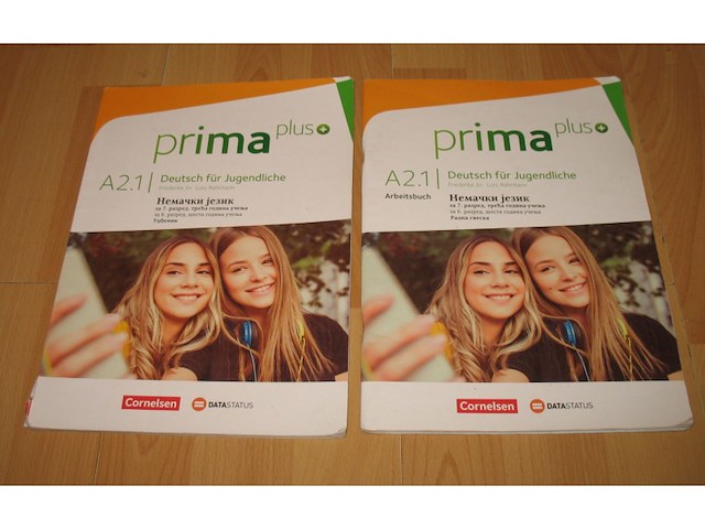 7. PRIMA PLUS + A2.1 UDZBENIK + RADNA SVESKA