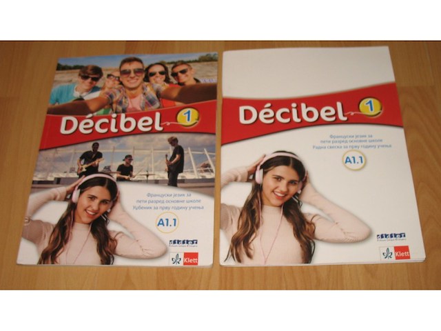 5. DECIBEL 1 KLET UDZBENIK + RADNA 5 RAZRED FRANCUSKI