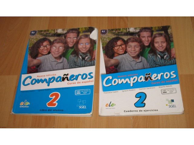 7. COMAPANEROS 2 NUEVA EDICION UDZBENIK + RADNA SVESKA