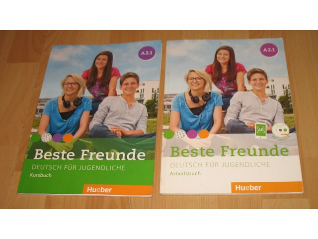 7. BESTE FREUNDE A 2.1 UDZBENIK + RADNA SVESKA + CD