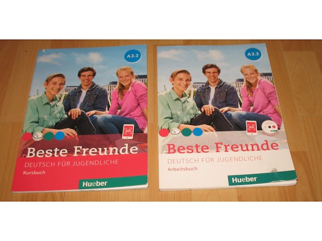 8. BESTE FREUNDE A2.2 UDZBENIK + RADNA SVESKA + CD