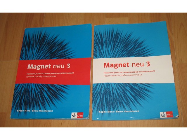 7. MAGNET NEU 3 KLET UDZBENIK + RADNA SVESKA + 2CD-a