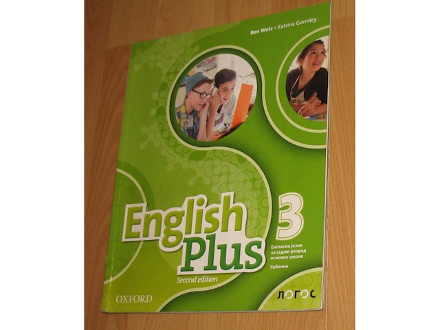 7. ENGLISH PLUS 3 LOGOS UDZBENIK