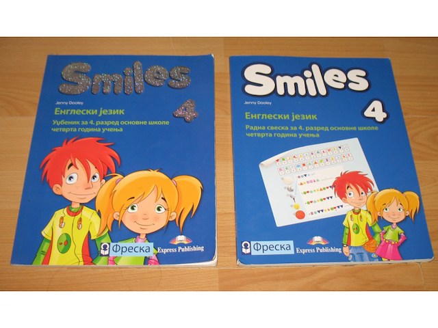 4. SMILES 4 FRESKA UDZBENIK + RADNA SVESKA