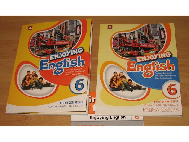 6. ENJOYING ENGLISH 2 ZAVOD UDZBENIK + RADNA +GRAMATIKA