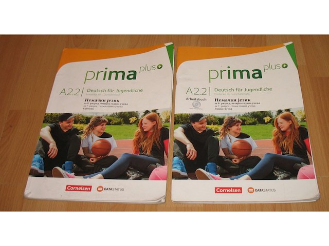 8. PRIMA PLUS + A2.2 UDZBENIK + RADNA SVESKA