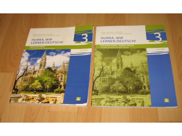 7. HURRA WIR LERNEN DEUTSCH 3 UDZBENIK + RADNA + CD