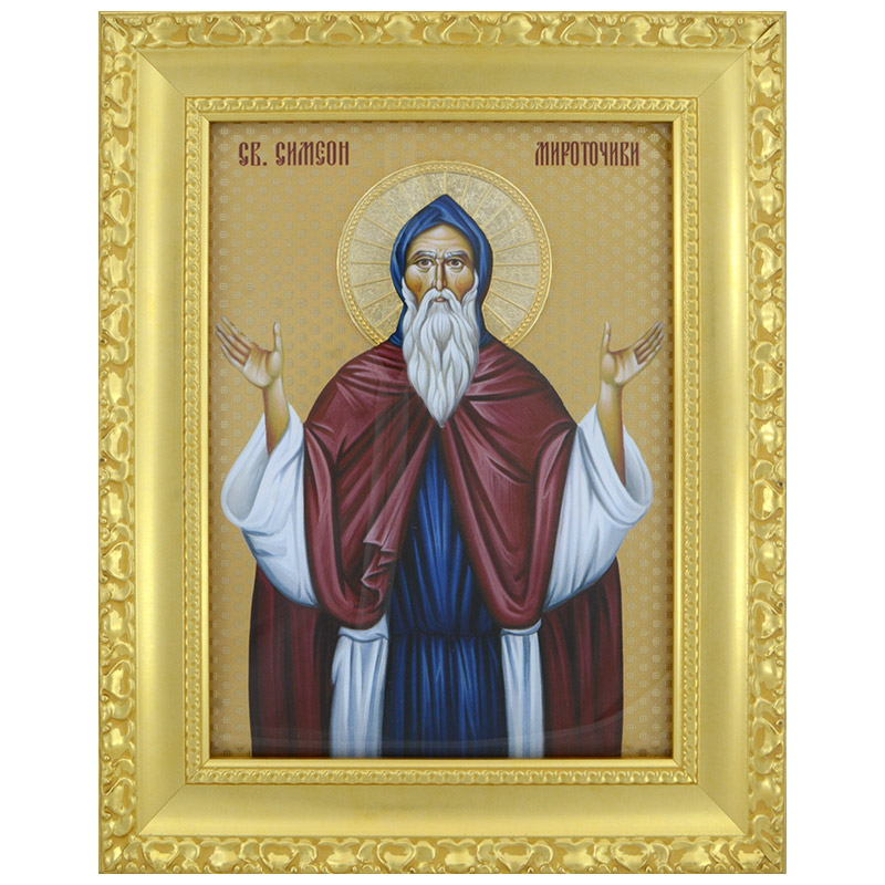 Sveti Simeon Mirotočivi (40x32) cm