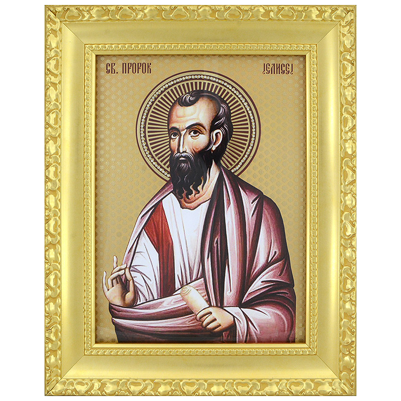Sveti Prorok Jelisej (40x32) cm