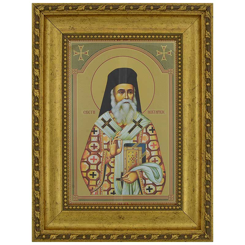 Sveti Nektarije (42,5x32,5) cm