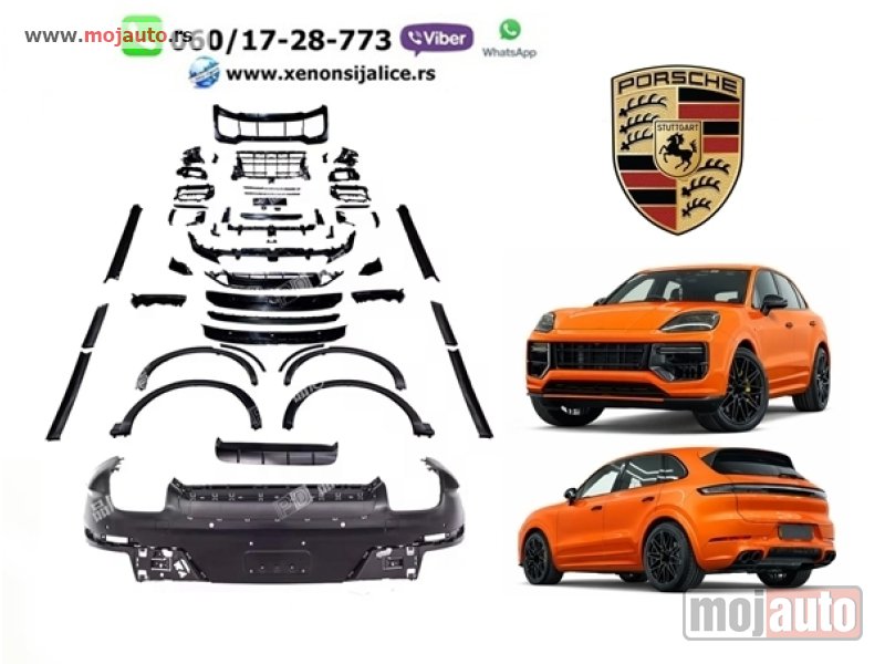 Porsche cayen 24-25 body bodi kit turbo