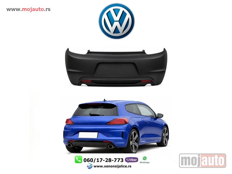 Vw scirocco 15-17 r body bodi kit zadnji