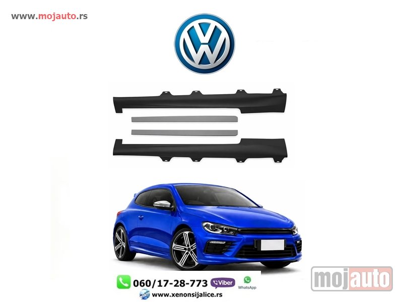 Vw scirocco 15-17 r pragovi