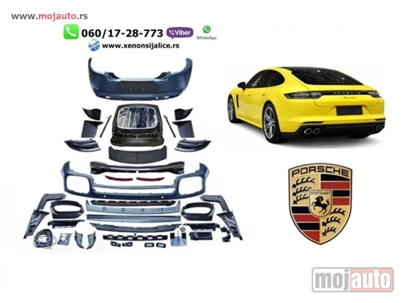 Porsche panamera 10-17 body bodi kit zadnji