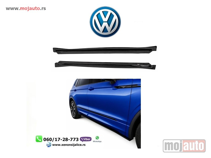 Vw tiguan 16-22 r line pragovi