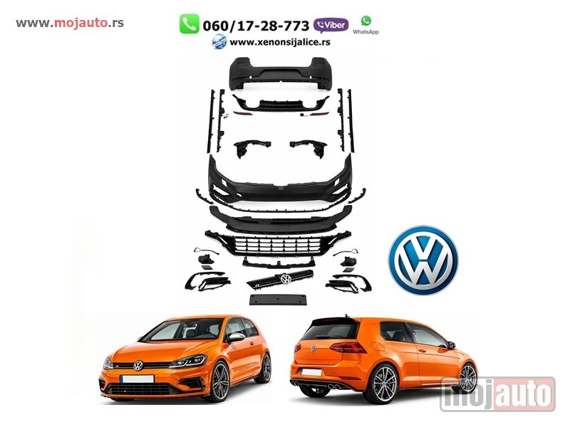 Vw golf 7.5 r body bodi kit