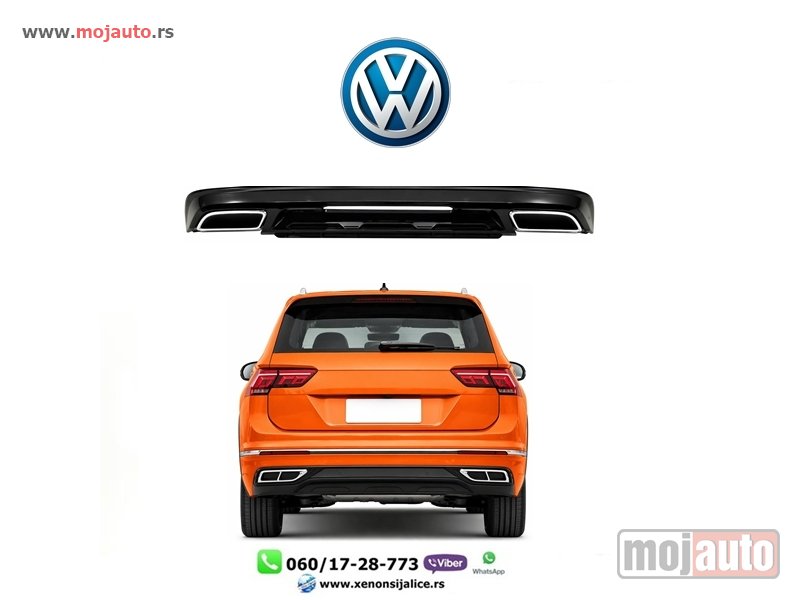 Vw tiguan 22-25 r line body bodi kit zadnji
